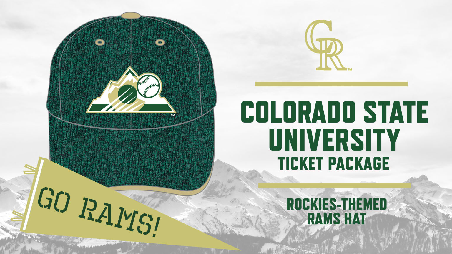 Colorado State University Ticket Package | Colorado Rockies