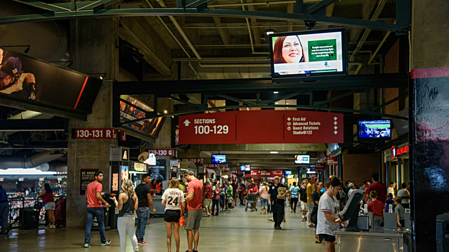 Main Concourse | Chase Field | Arizona Diamondbacks