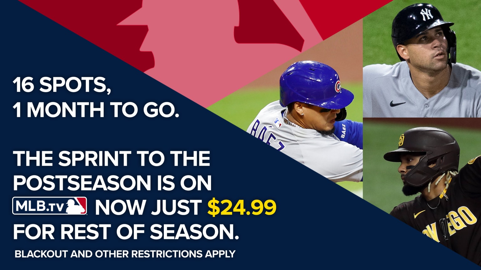 MLB.TV price drop 2020 stretch run