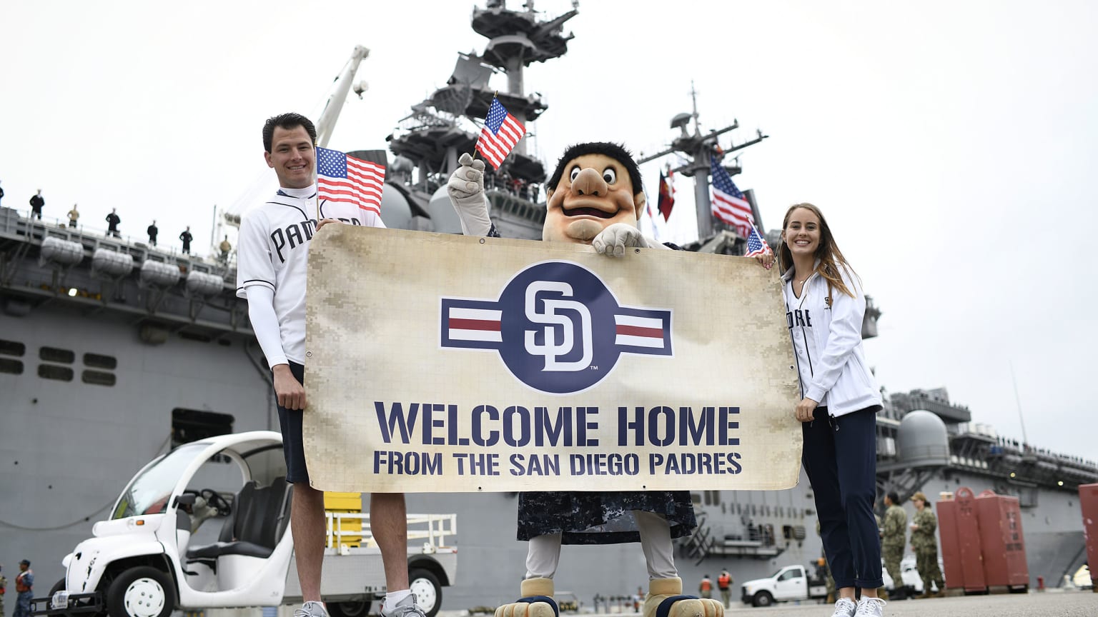 Padres Community | Military | Moments | San Diego Padres