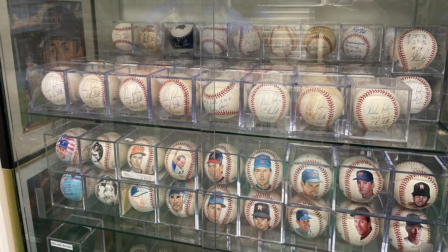 Leo Ullman has largest Nolan Ryan collection in the world