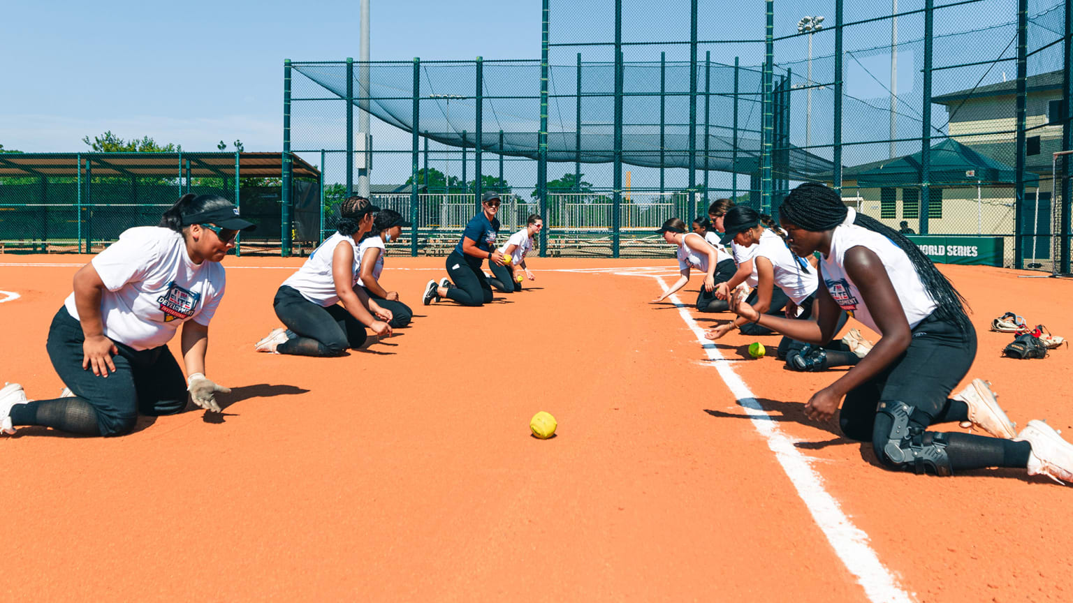 MLB Softball Elite Development Invitational training program