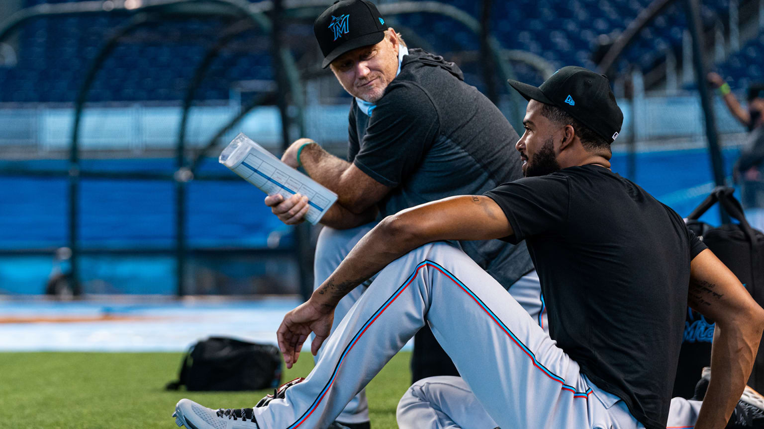 Mel Stottlemyre Jr., Marlins pitchers share bond