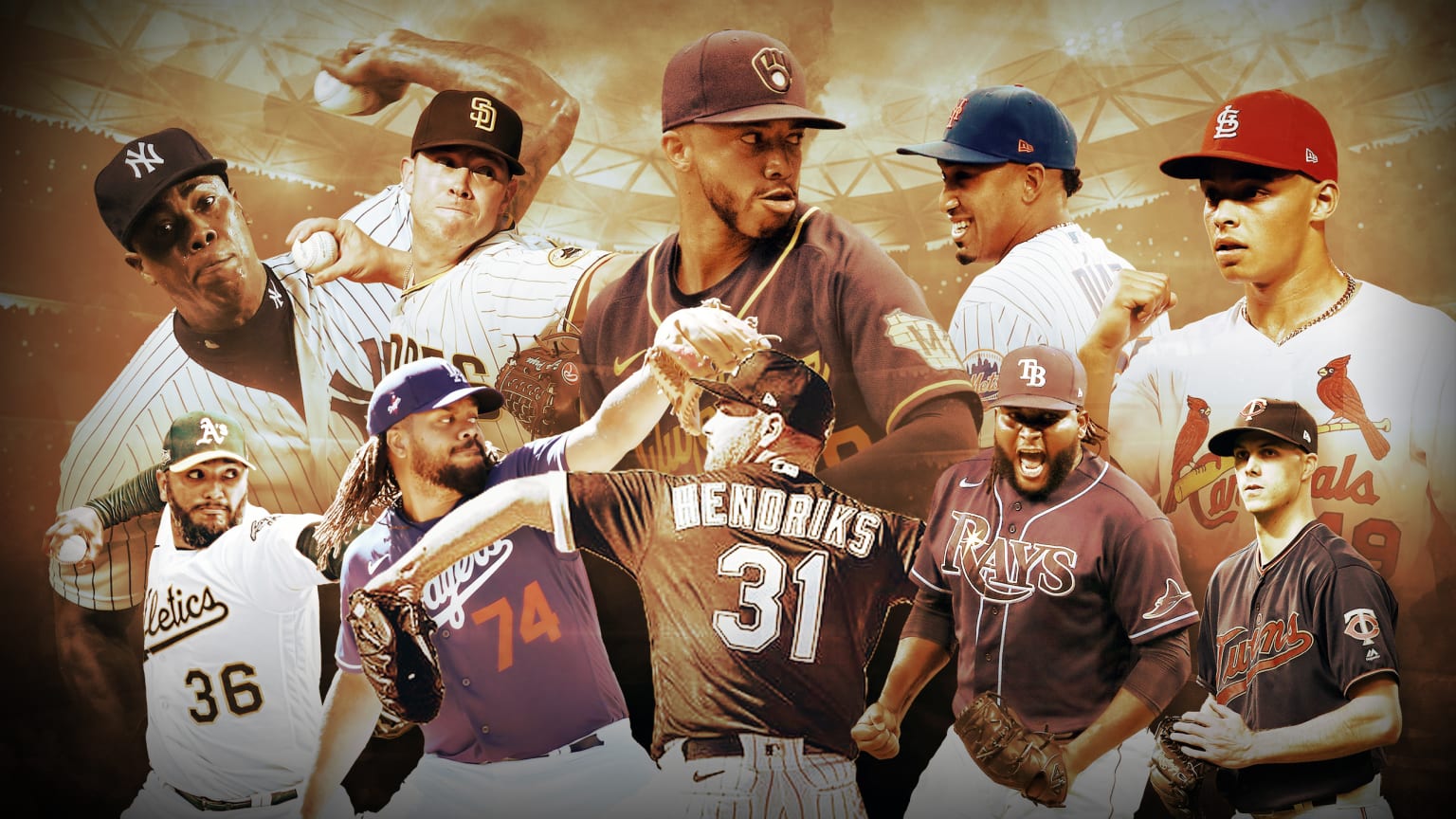 Ranking best MLB bullpens entering 2021 season