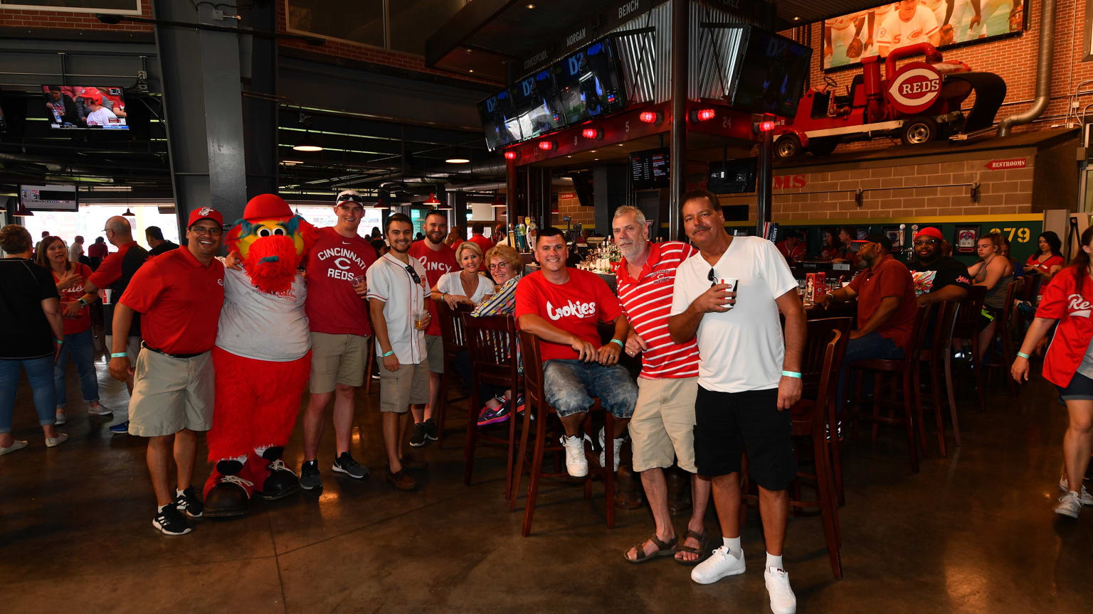 Wings & Rings Machine Room & Patio | Group | Ticket | Cincinnati Reds