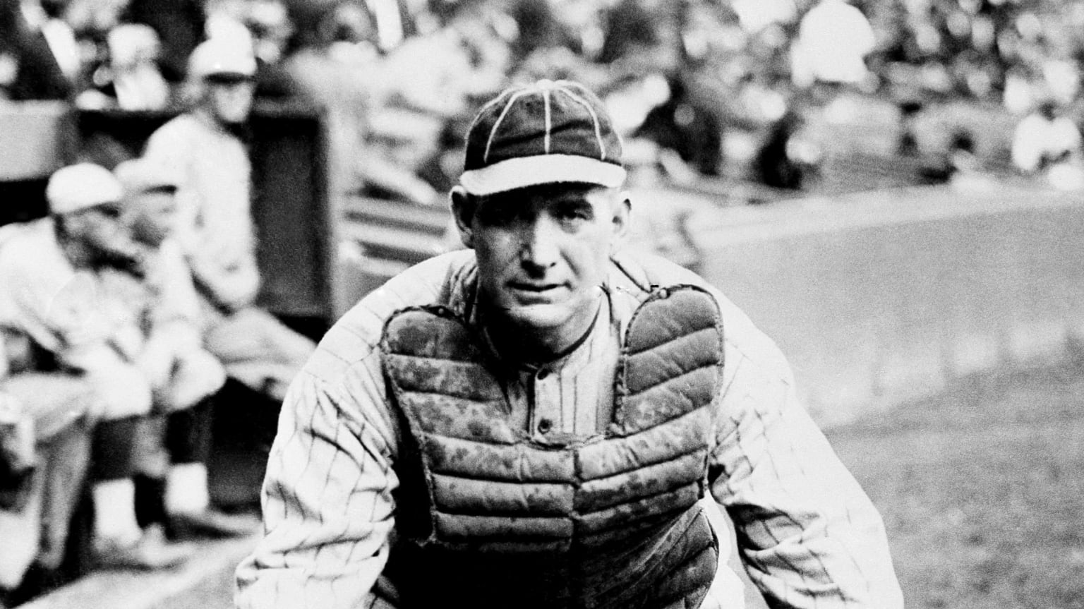 Catcher uses potato in baseball game