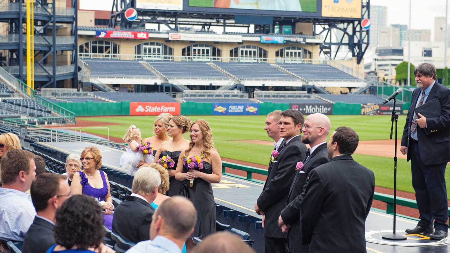 Dugout Ceremony | Pittsburgh Pirates