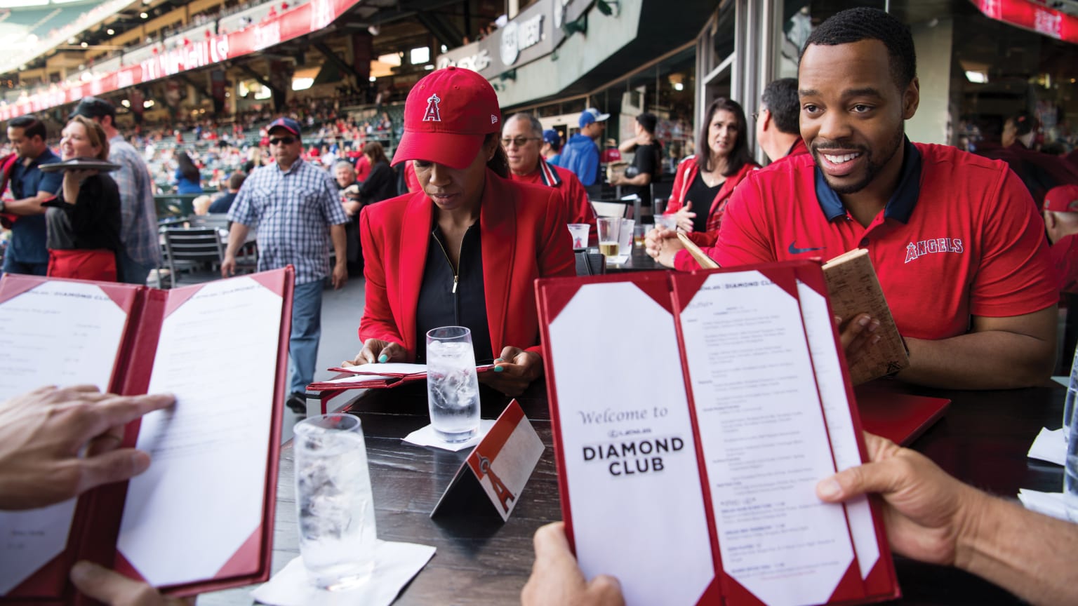Lexus Diamond Club Patio Los Angeles Angels