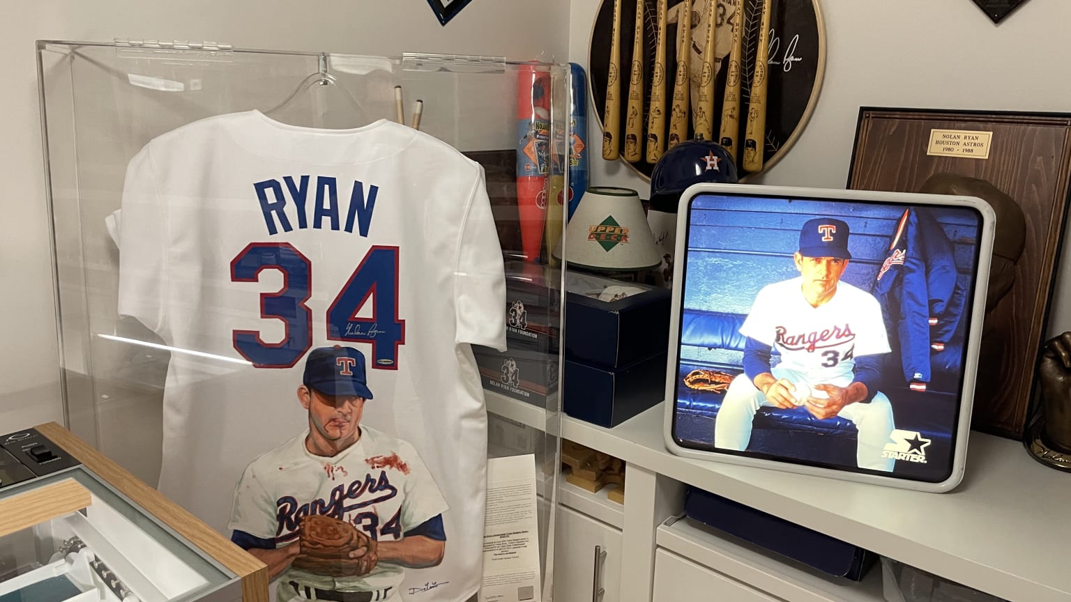 Leo Ullman has largest Nolan Ryan collection in the world