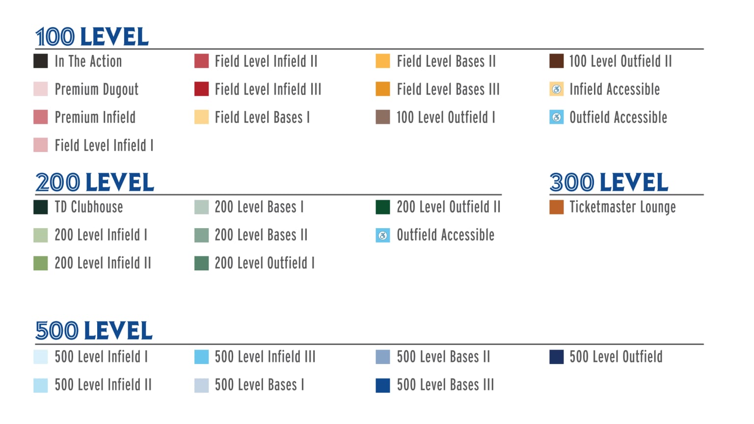 Toronto Blue Jays | Seating Map | Toronto Blue Jays