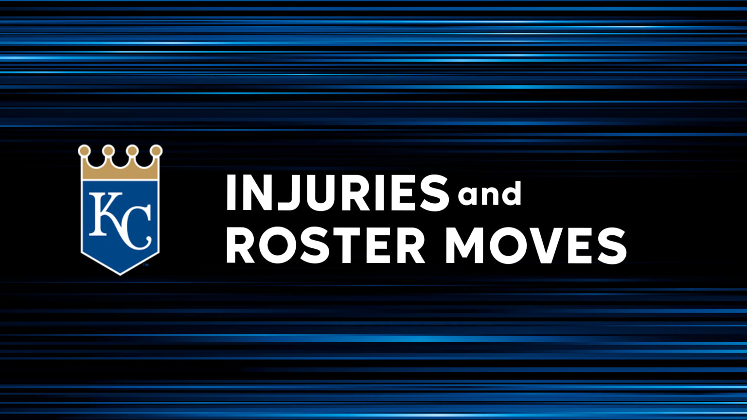 Royals injuries and roster moves