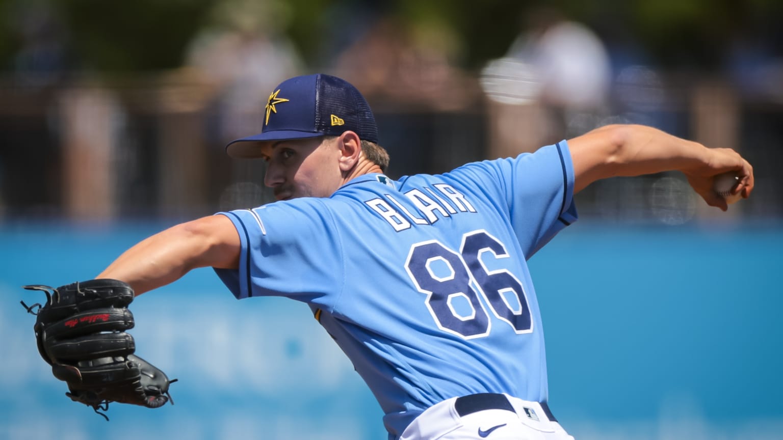 Seth Blair hoping to debut with Rays in 2022