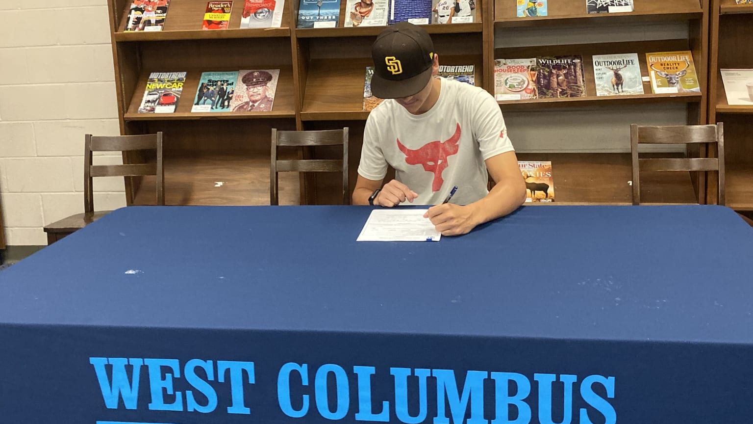 Jagger Haynes Padres steal of MLB Draft