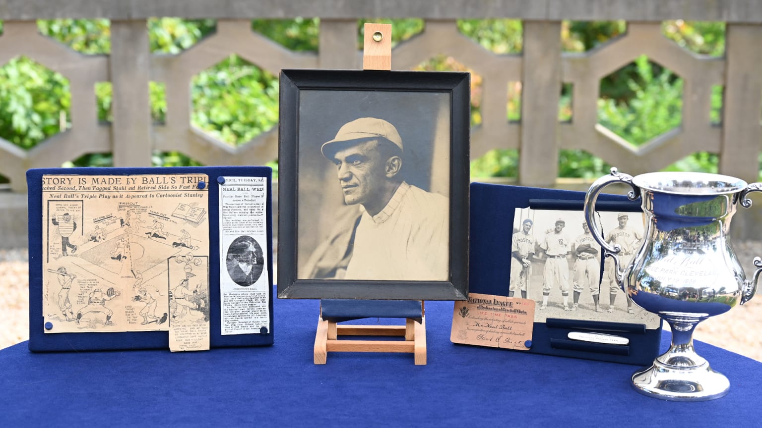 Neal Ball triple play artifacts on Antiques Roadshow