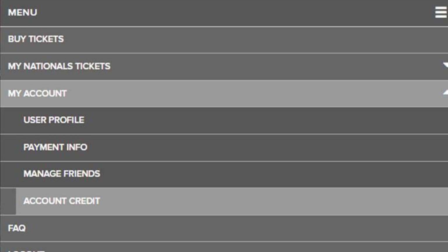 Season Plan Holders Manage Tickets | Tickets | Washington Nationals
