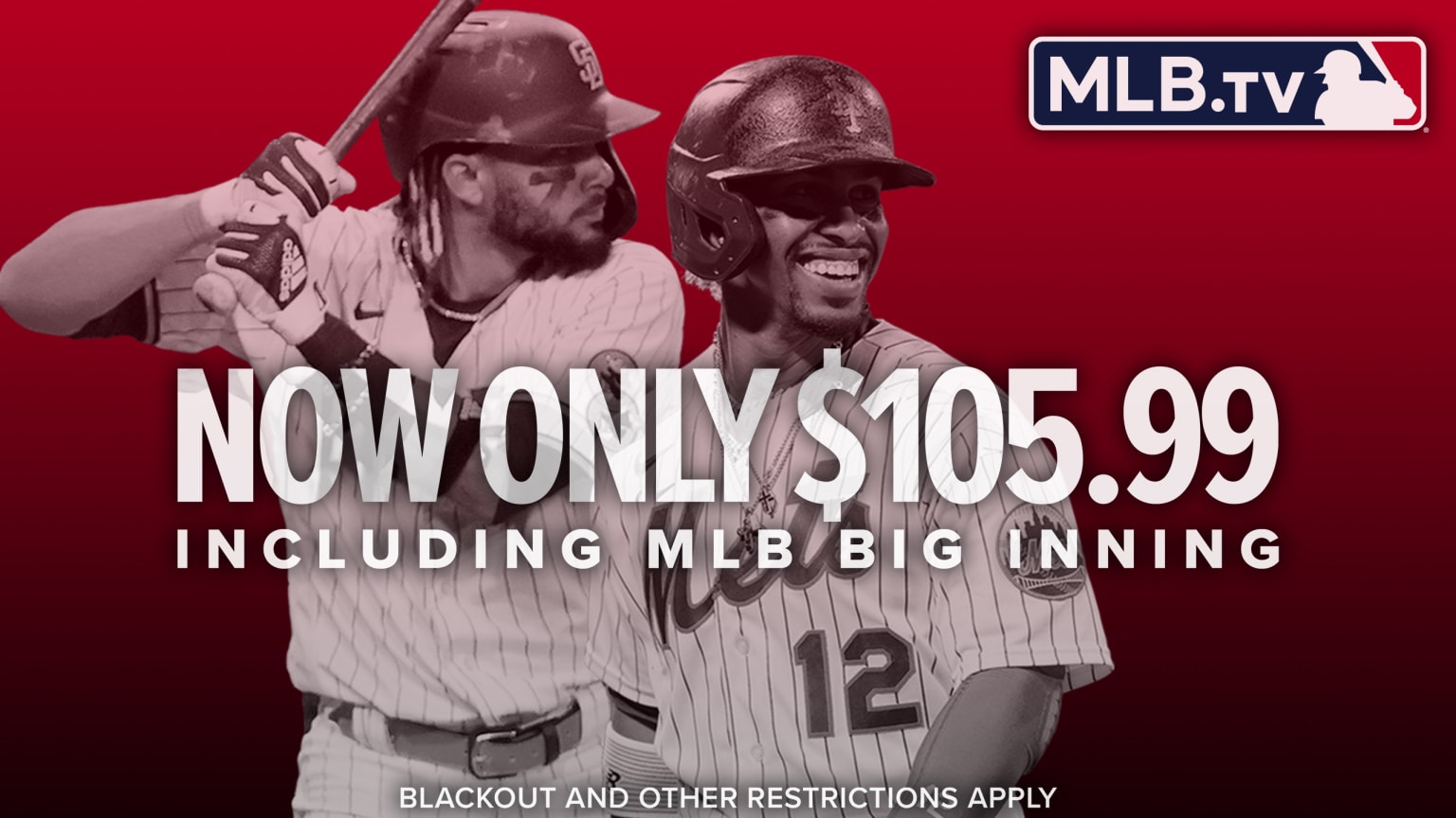 MLB.TV has new, reduced price for rest of 2021