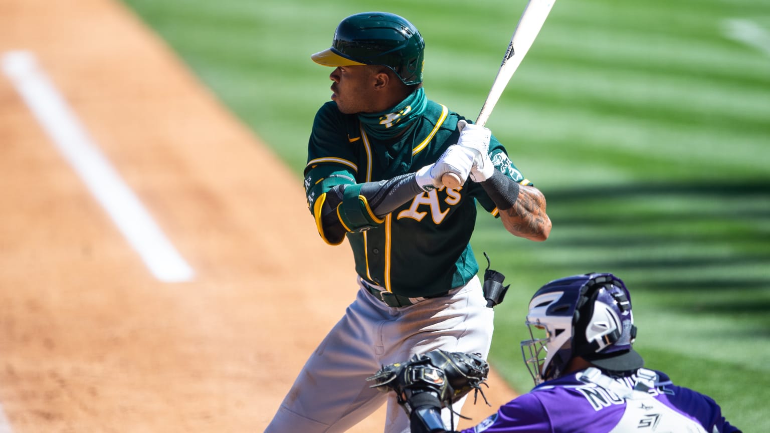 Buddy Reed puts on display in spring games