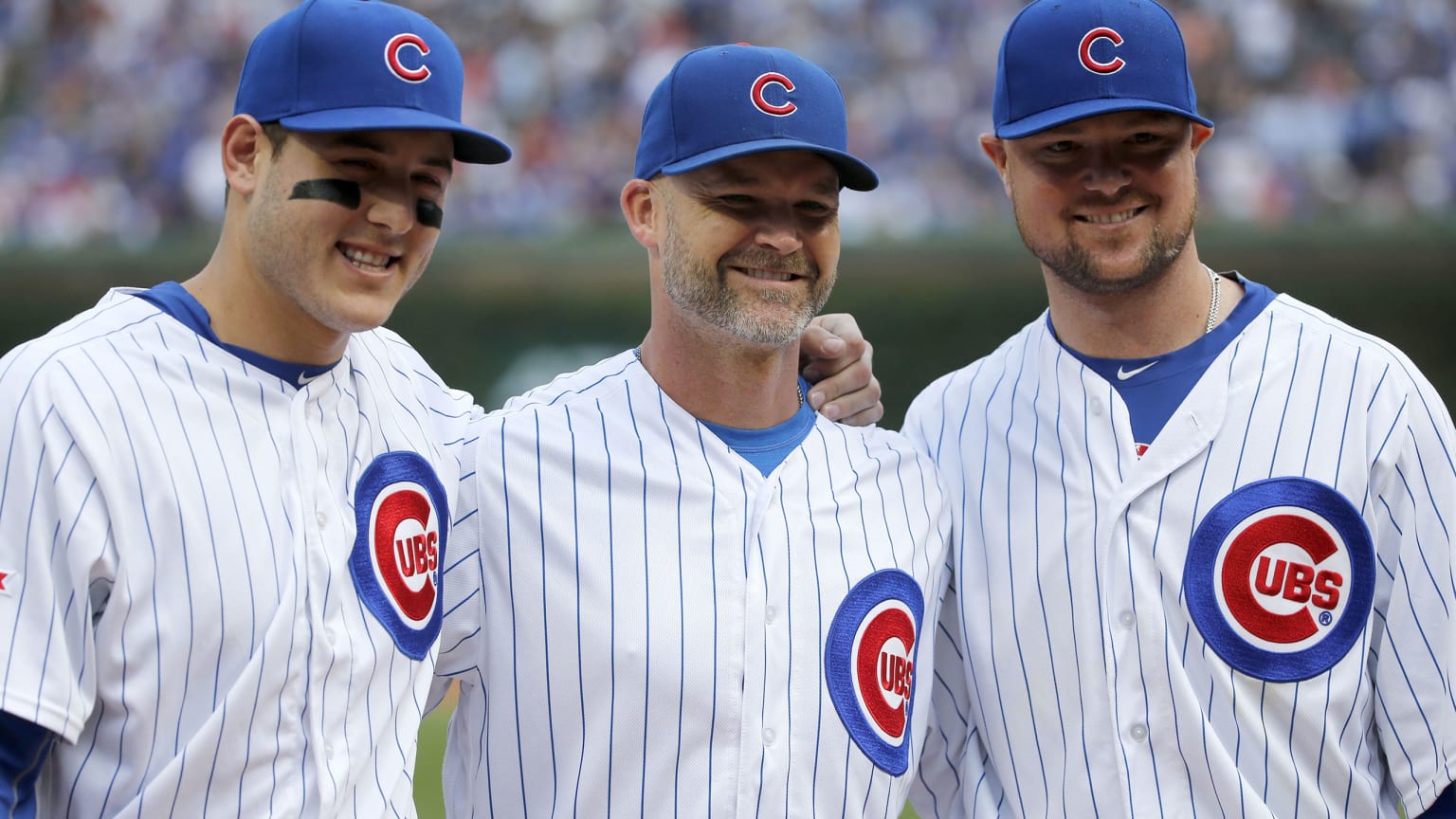 David Ross, Anthony Rizzo on Jon Lester
