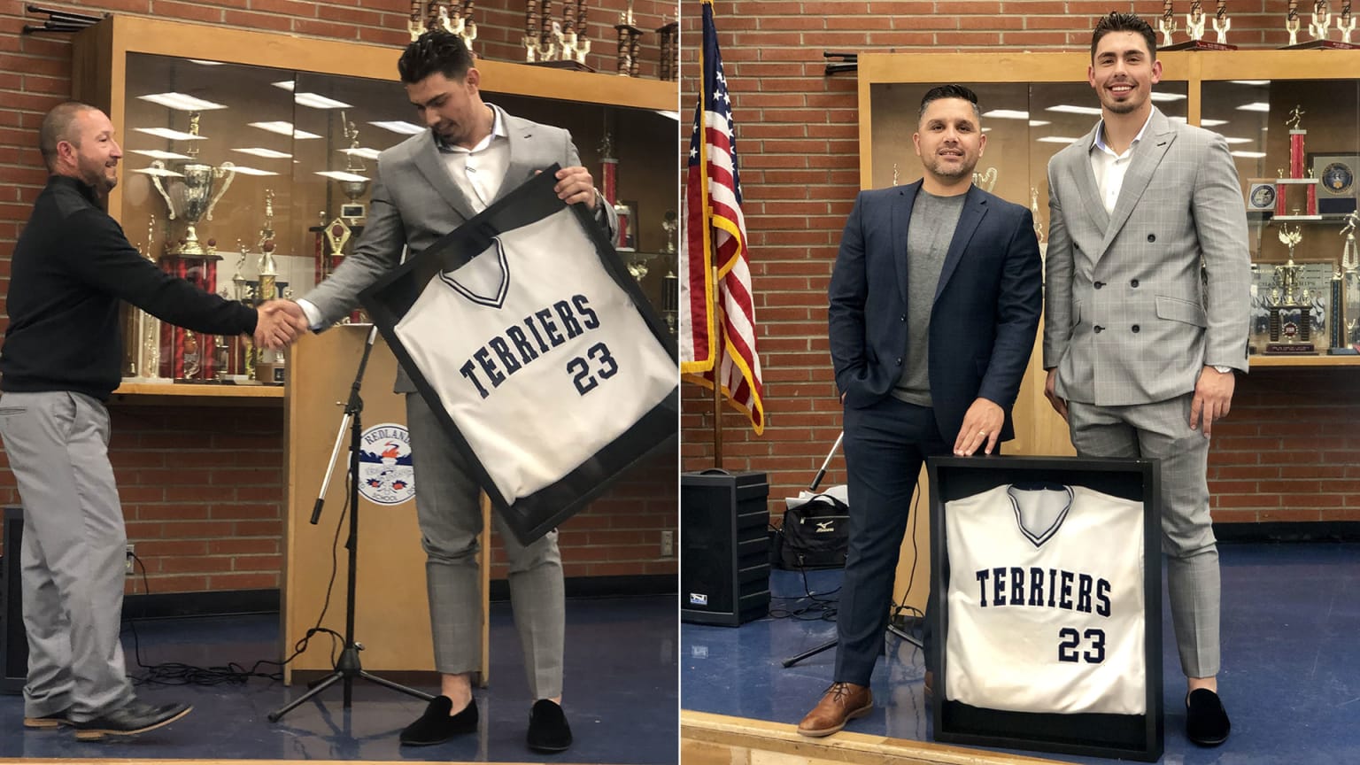 Jacob Nottingham's high school number retired