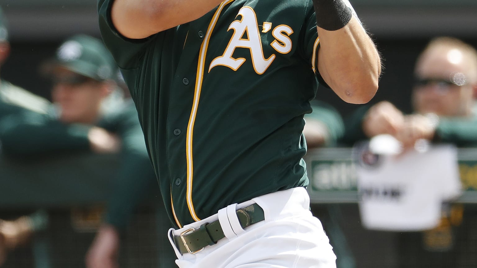 Chad Pinder impressing Athletics in Cactus League