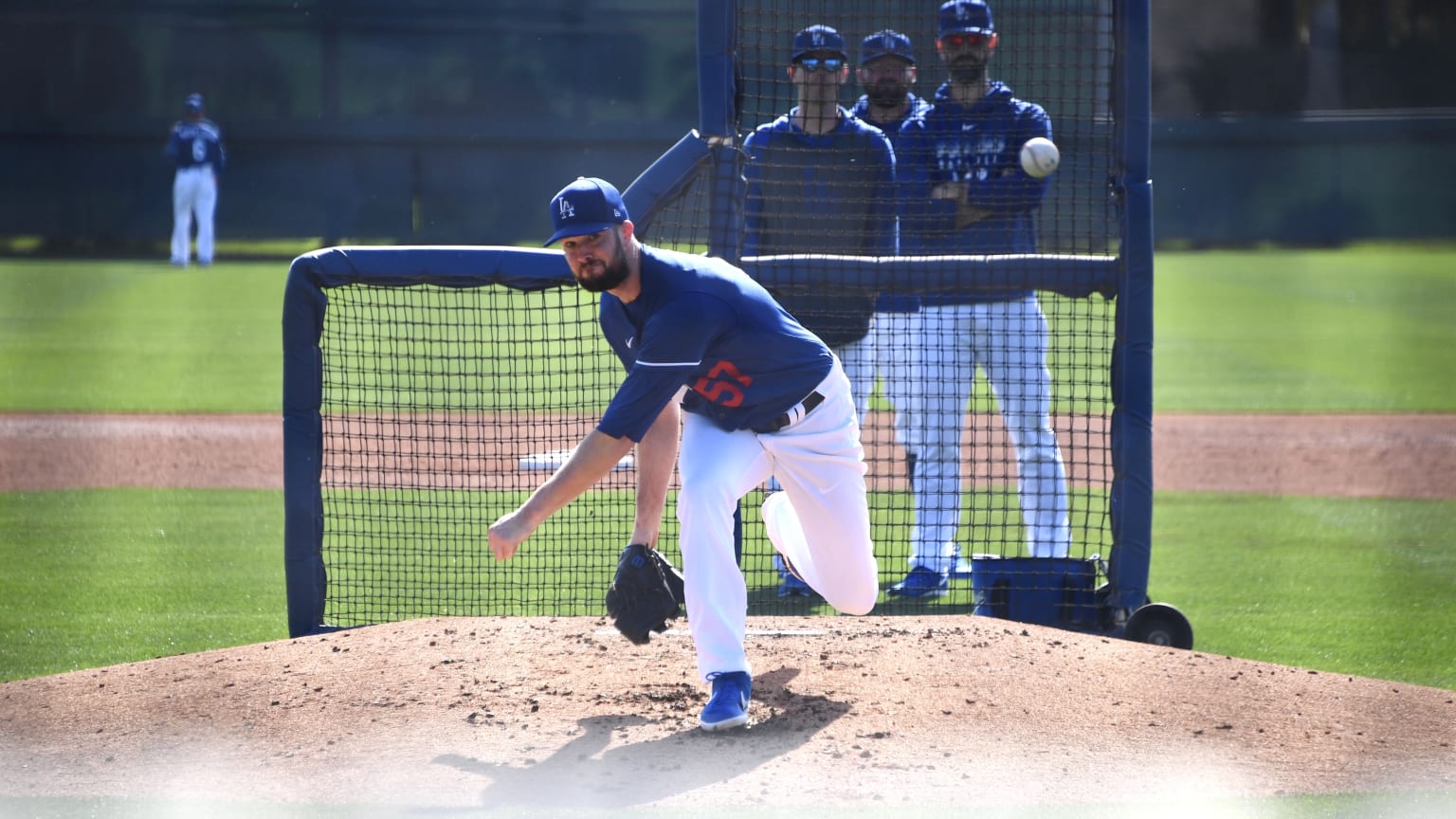 Alex Wood ready to go in Dodgers camp