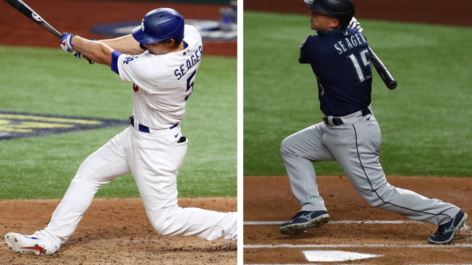 Corey and Kyle Seager hit well in Arlington