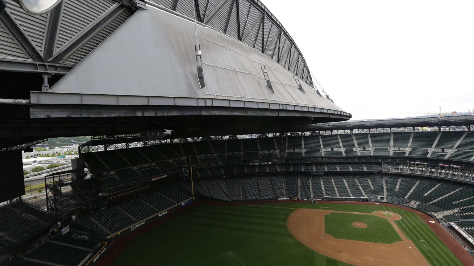 T-Mobile Park roof and rain history