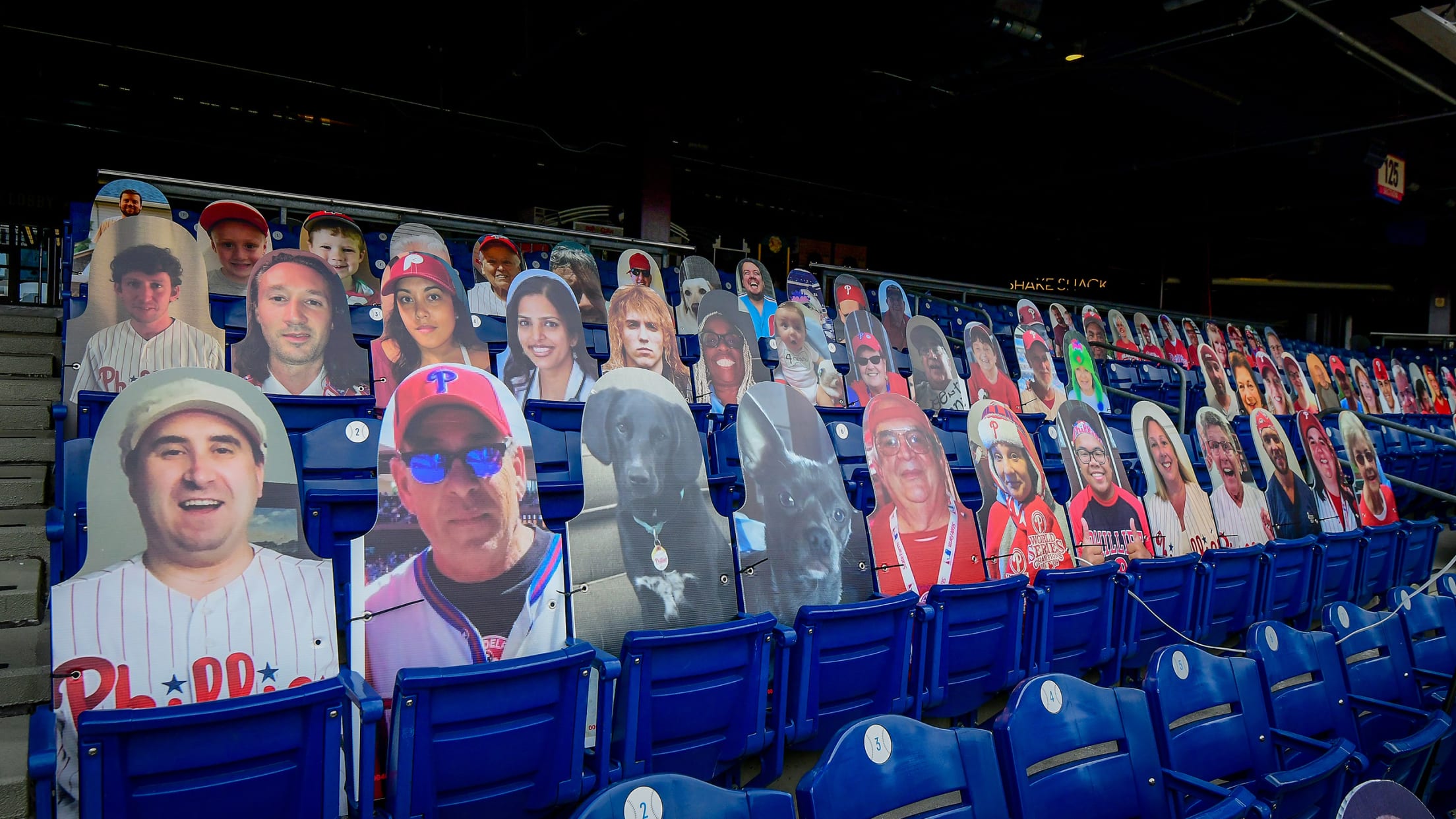 Phillies Game Face Fan Photo Cutouts | Philadelphia Phillies