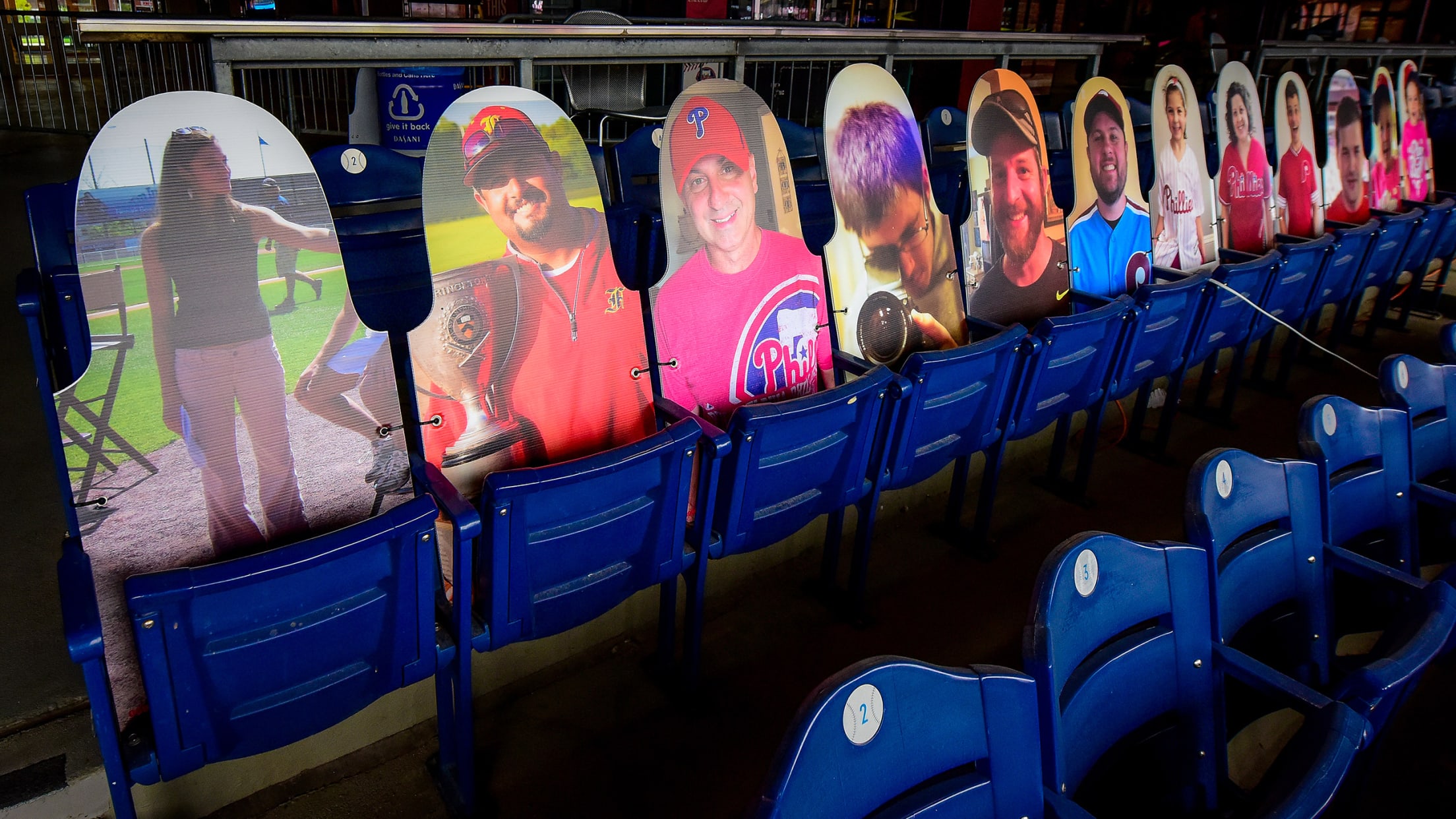 Phillies Game Face Fan Photo Cutouts | Philadelphia Phillies