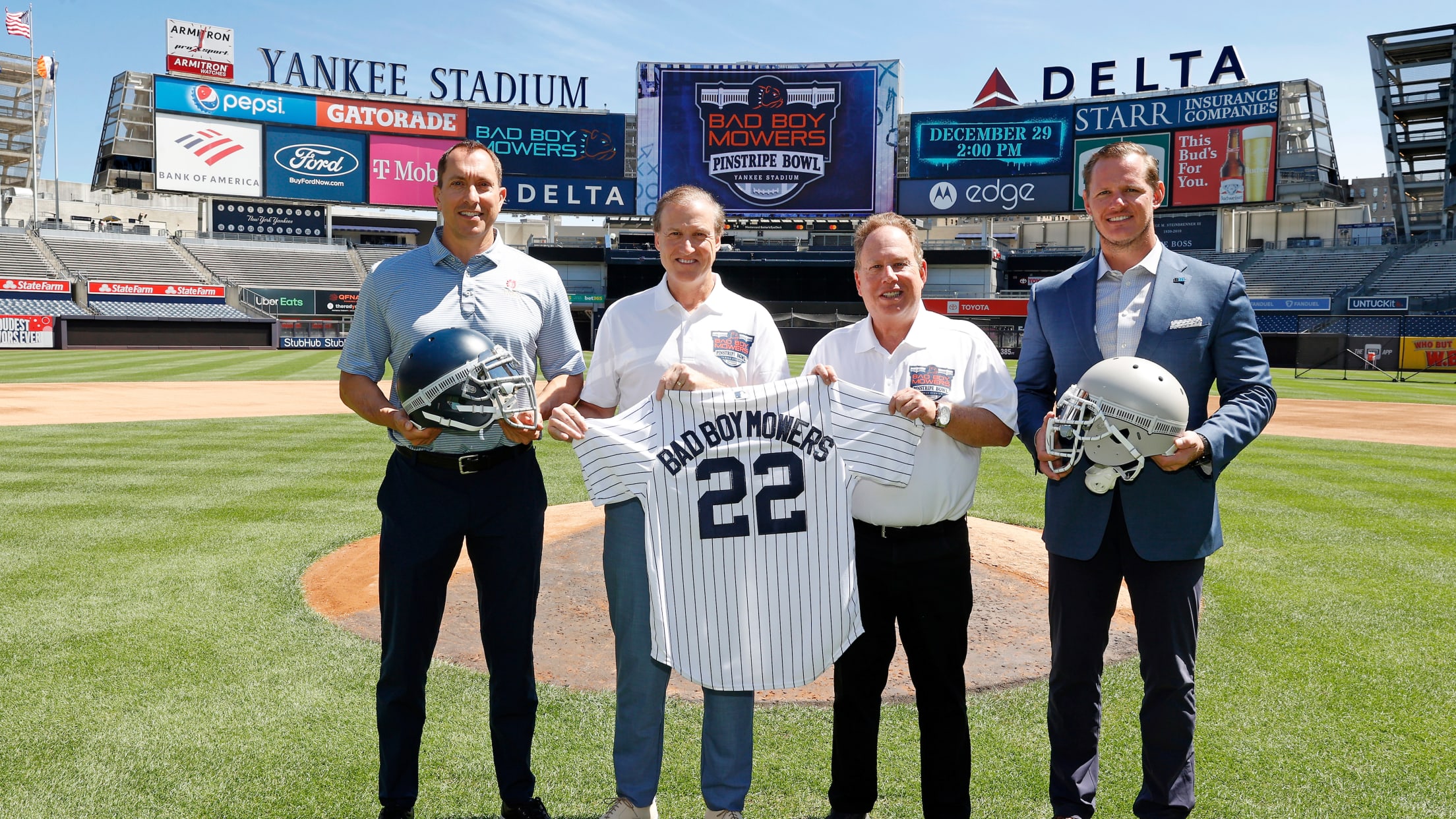 Bad Boy Mowers named new Pinstripe Bowl sponsor | Pinstripe Bowl | New ...