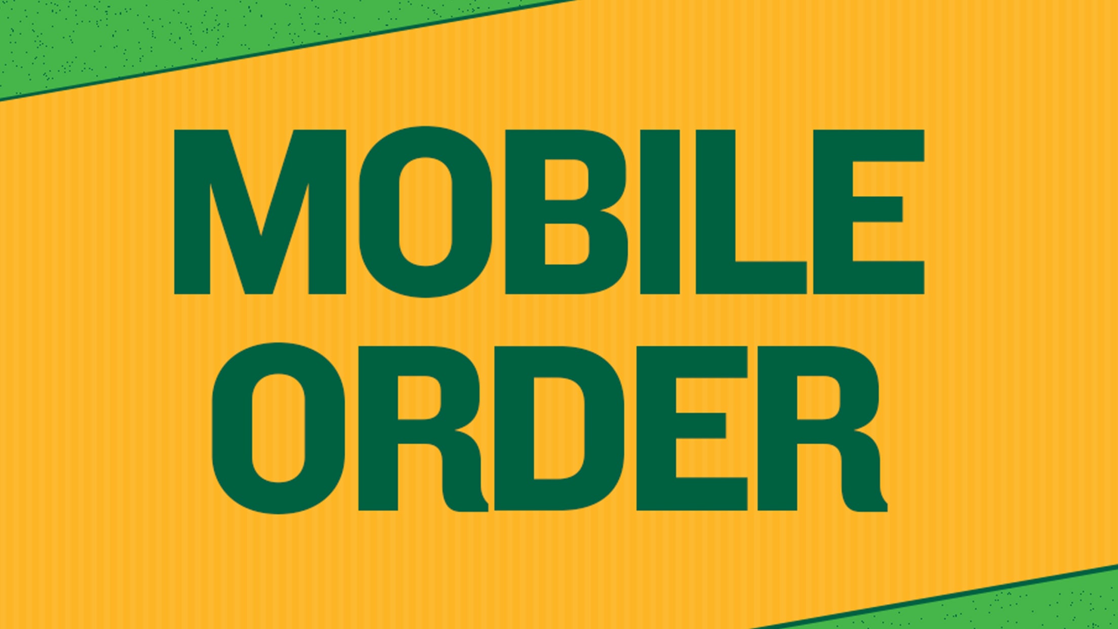 How To Use Mobile Order Concessions | Oakland Athletics