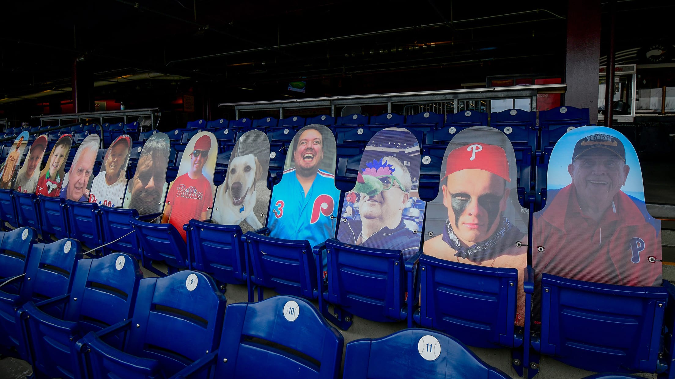 Phillies Game Face Fan Photo Cutouts | Philadelphia Phillies