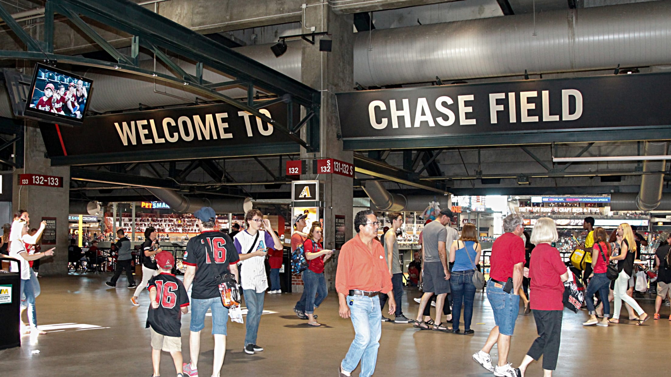Main Concourse | Chase Field | Arizona Diamondbacks