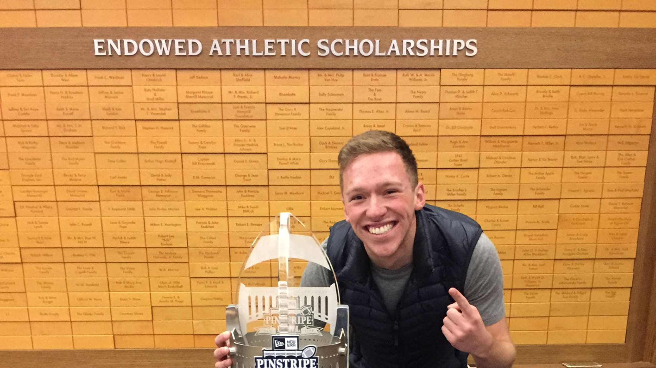 Duke Trophy Tour Photos | Pinstripe Bowl | New York Yankees