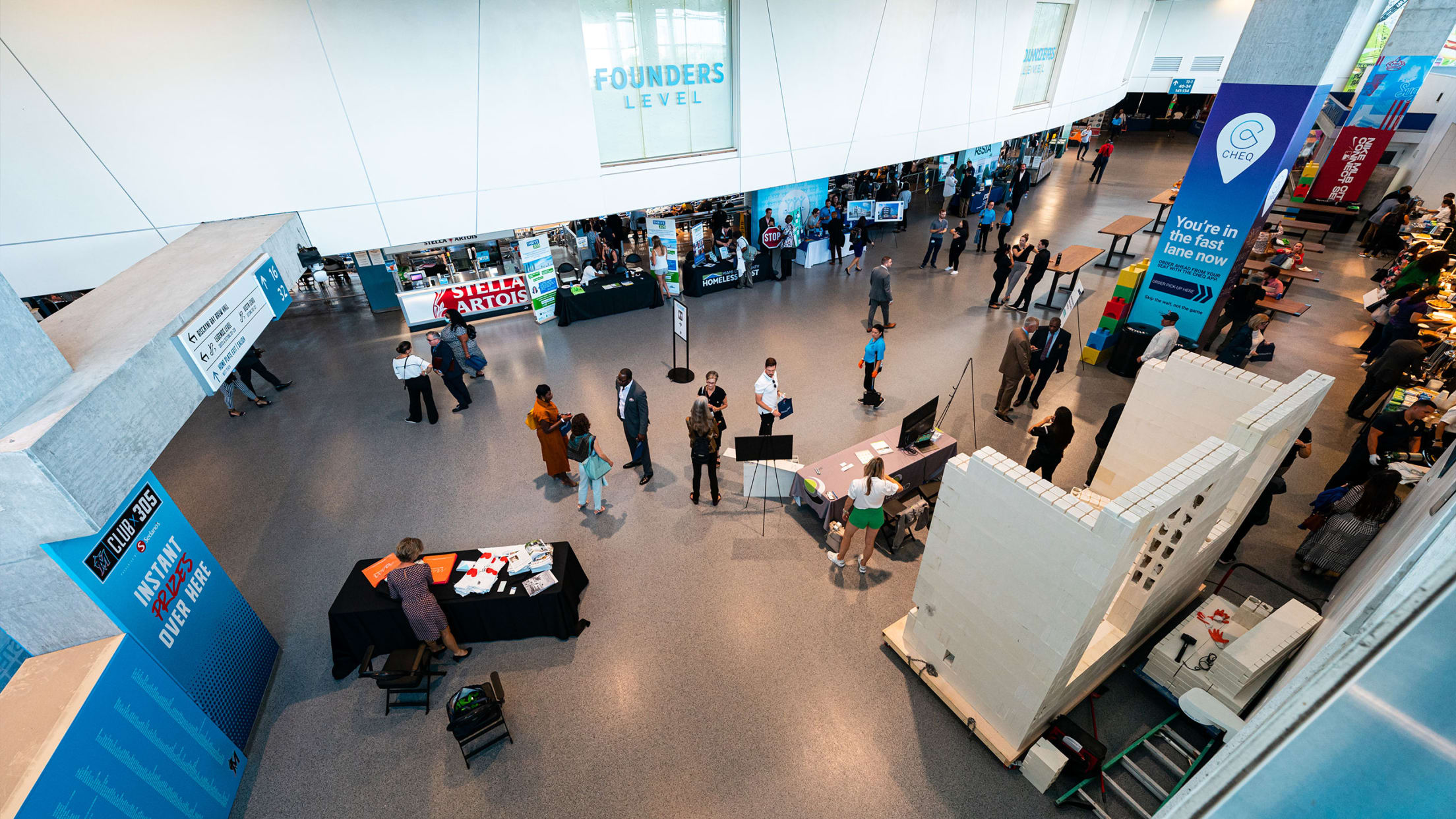 Promenade Level: Concourse & Lower seating bowl | Miami Marlins
