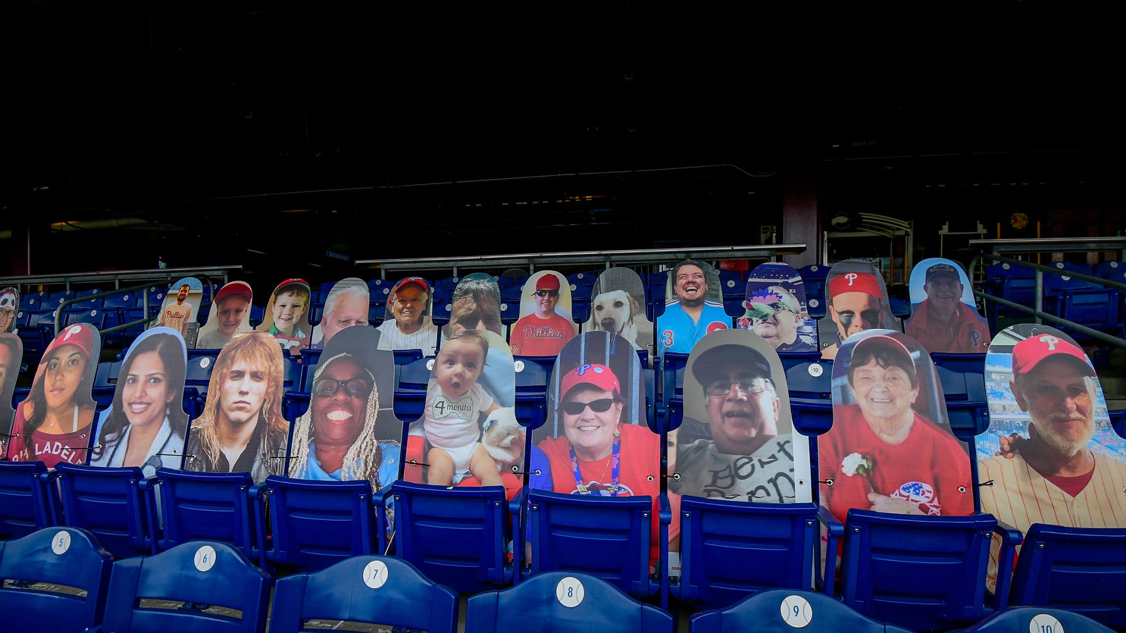 Phillies Game Face Fan Photo Cutouts | Philadelphia Phillies