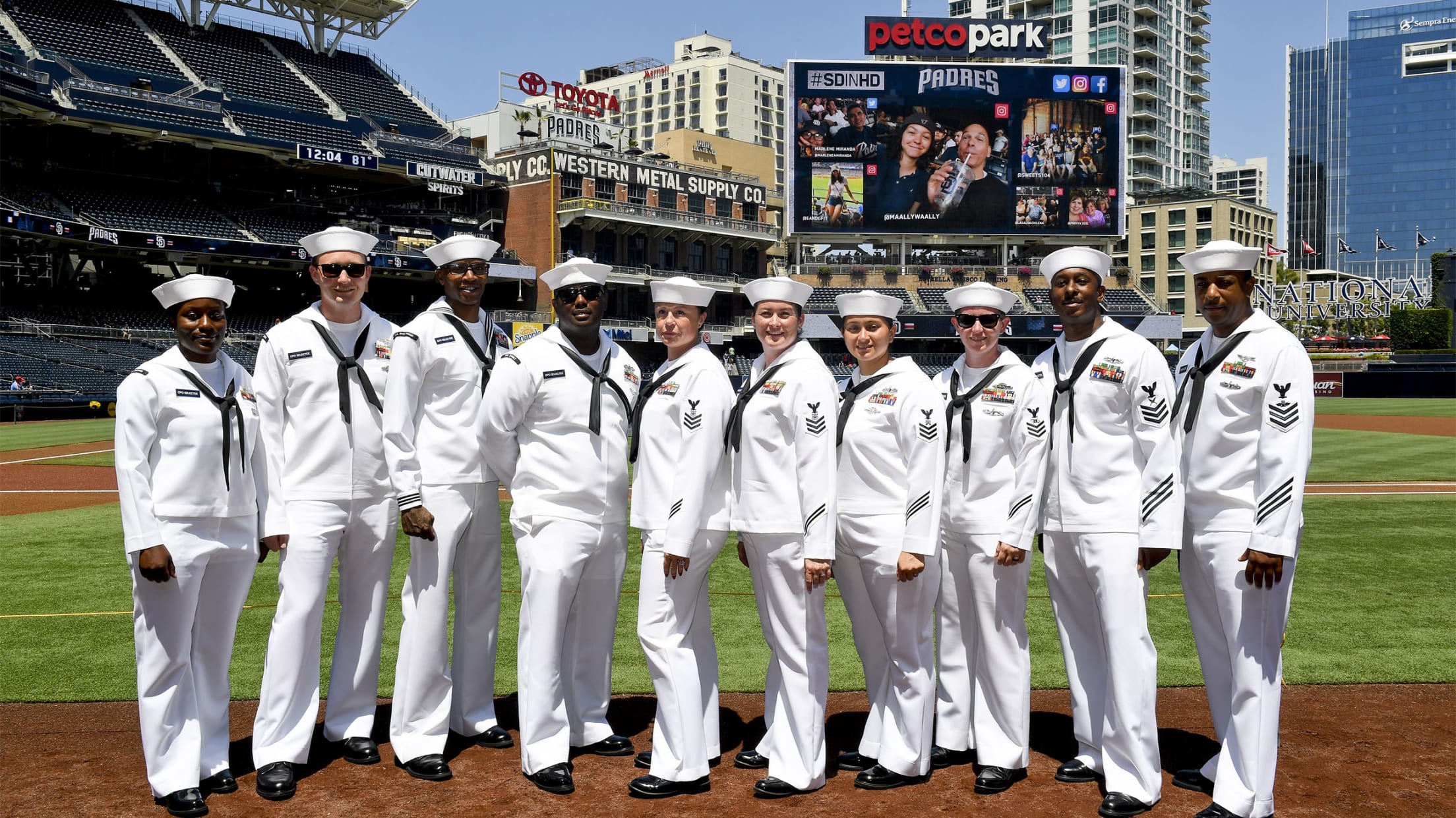 Padres Community | Military | Moments | San Diego Padres