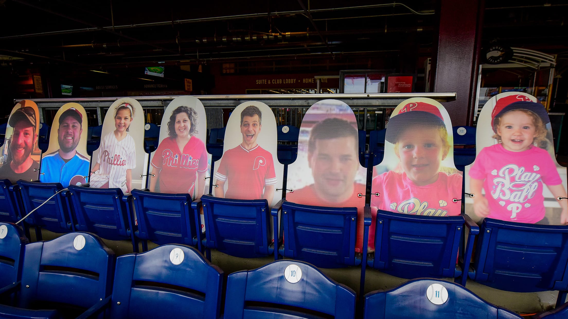 Phillies Game Face Fan Photo Cutouts | Philadelphia Phillies
