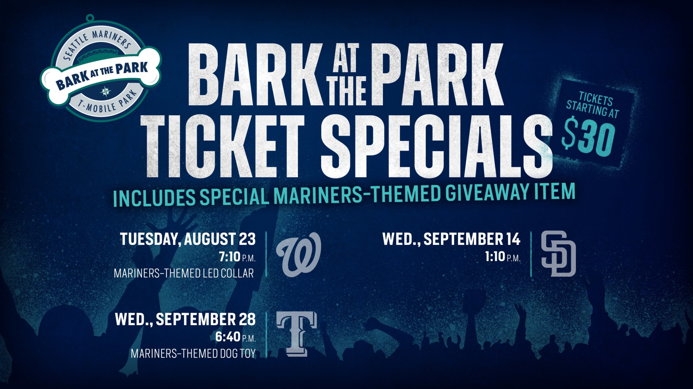 Bark at the Park | Seattle Mariners