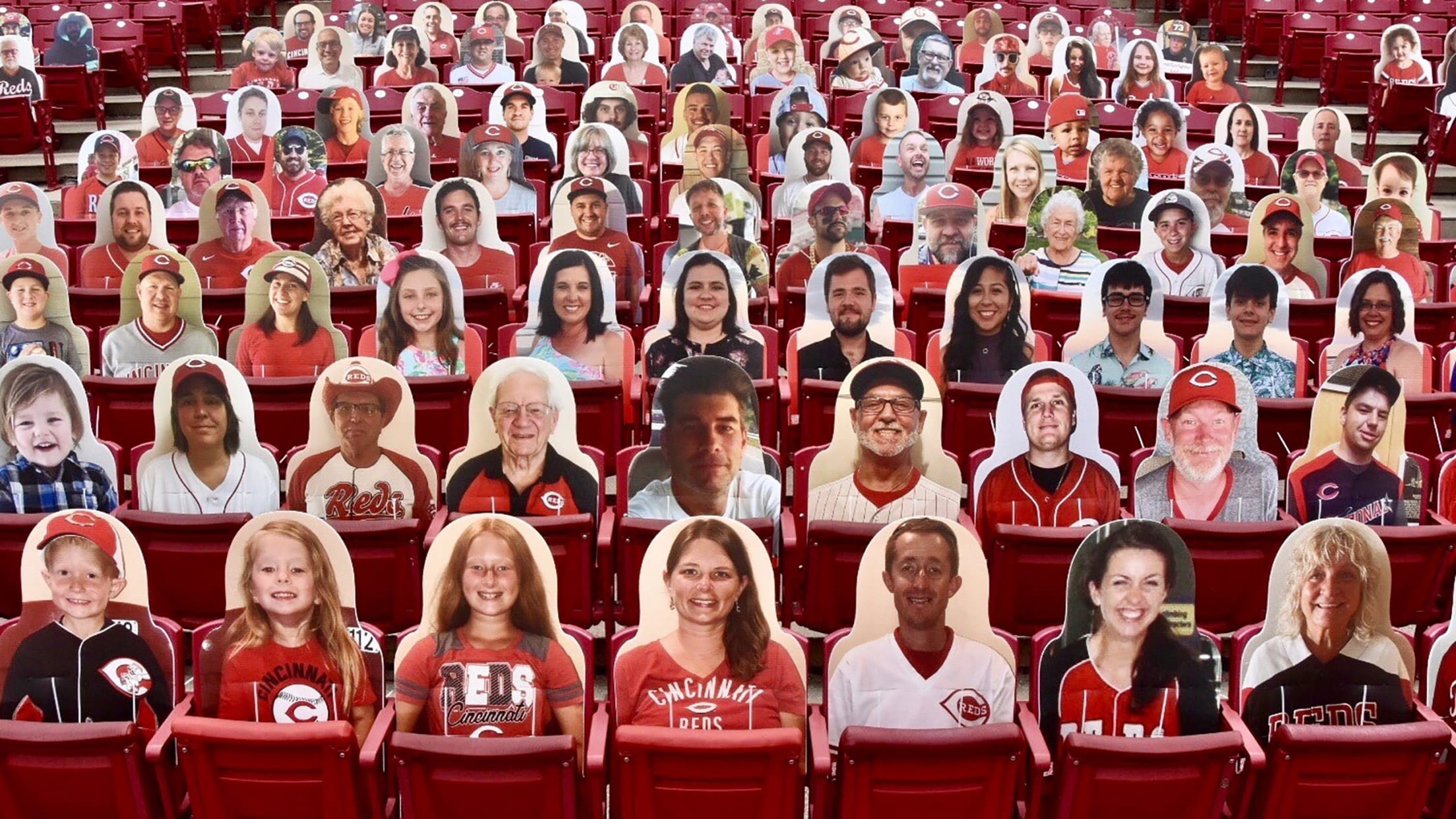 Reds Fans Cutout | Cincinnati Reds