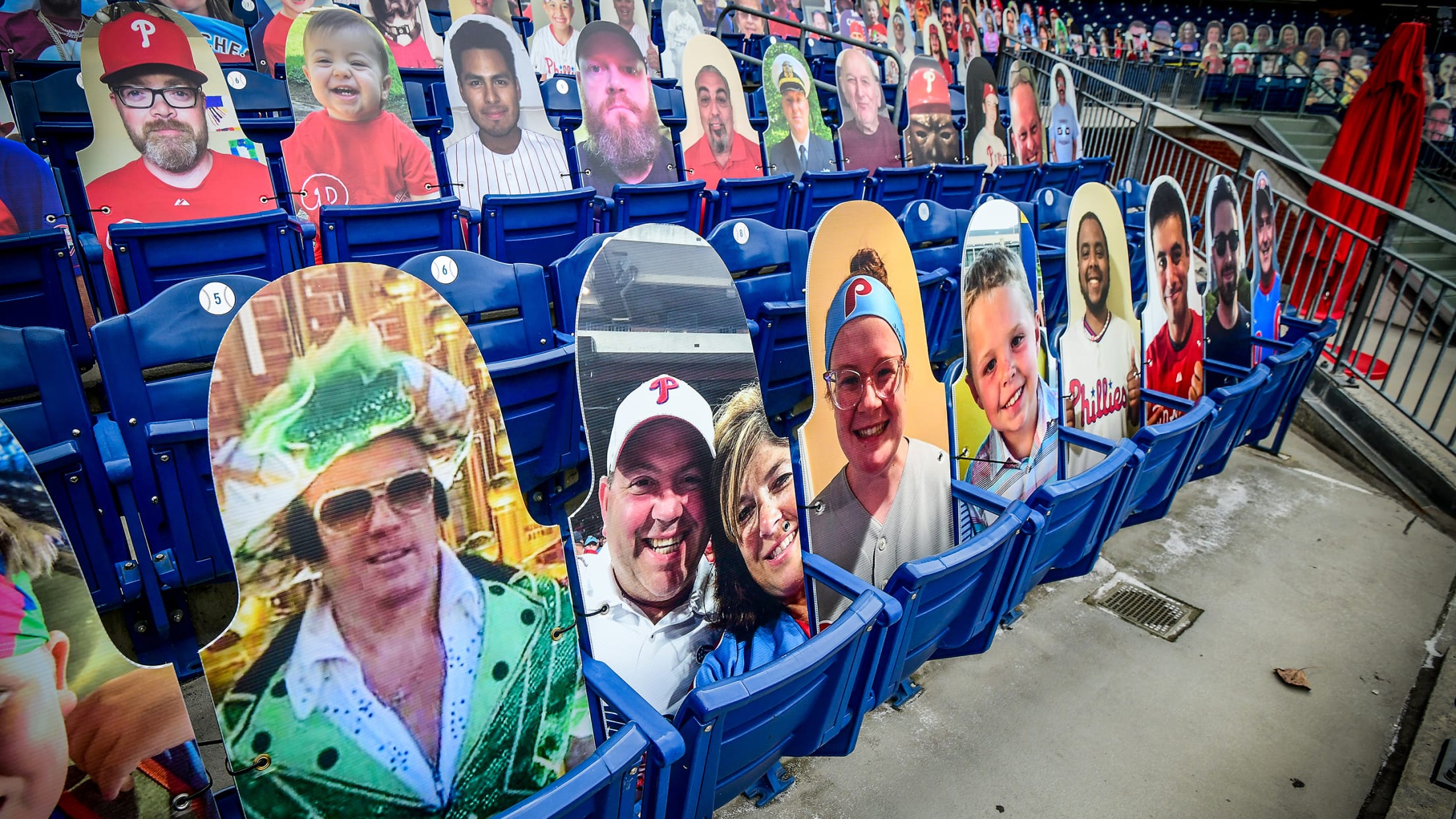 Phillies Game Face Fan Photo Cutouts | Philadelphia Phillies