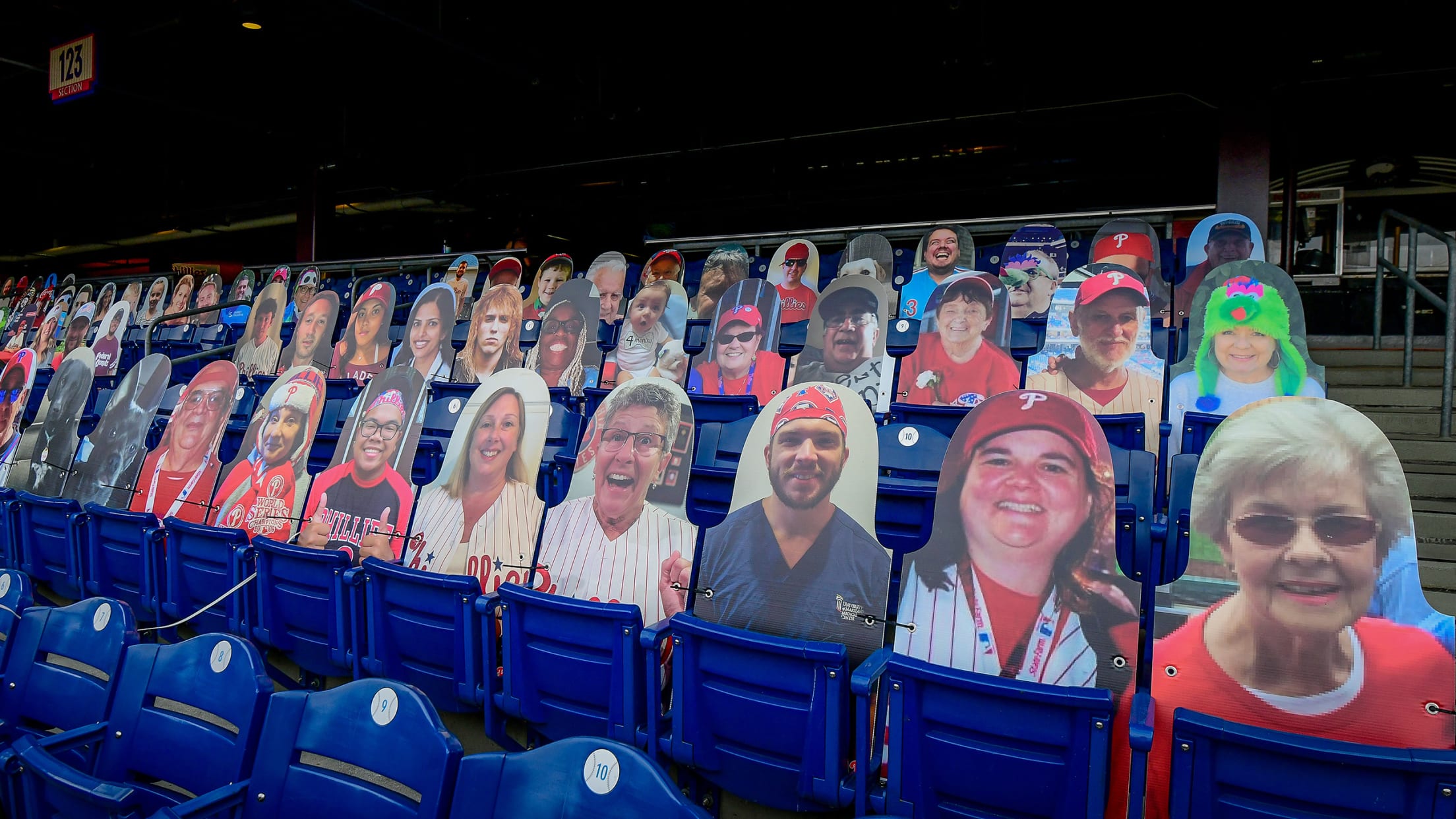 Phillies Game Face Fan Photo Cutouts | Philadelphia Phillies