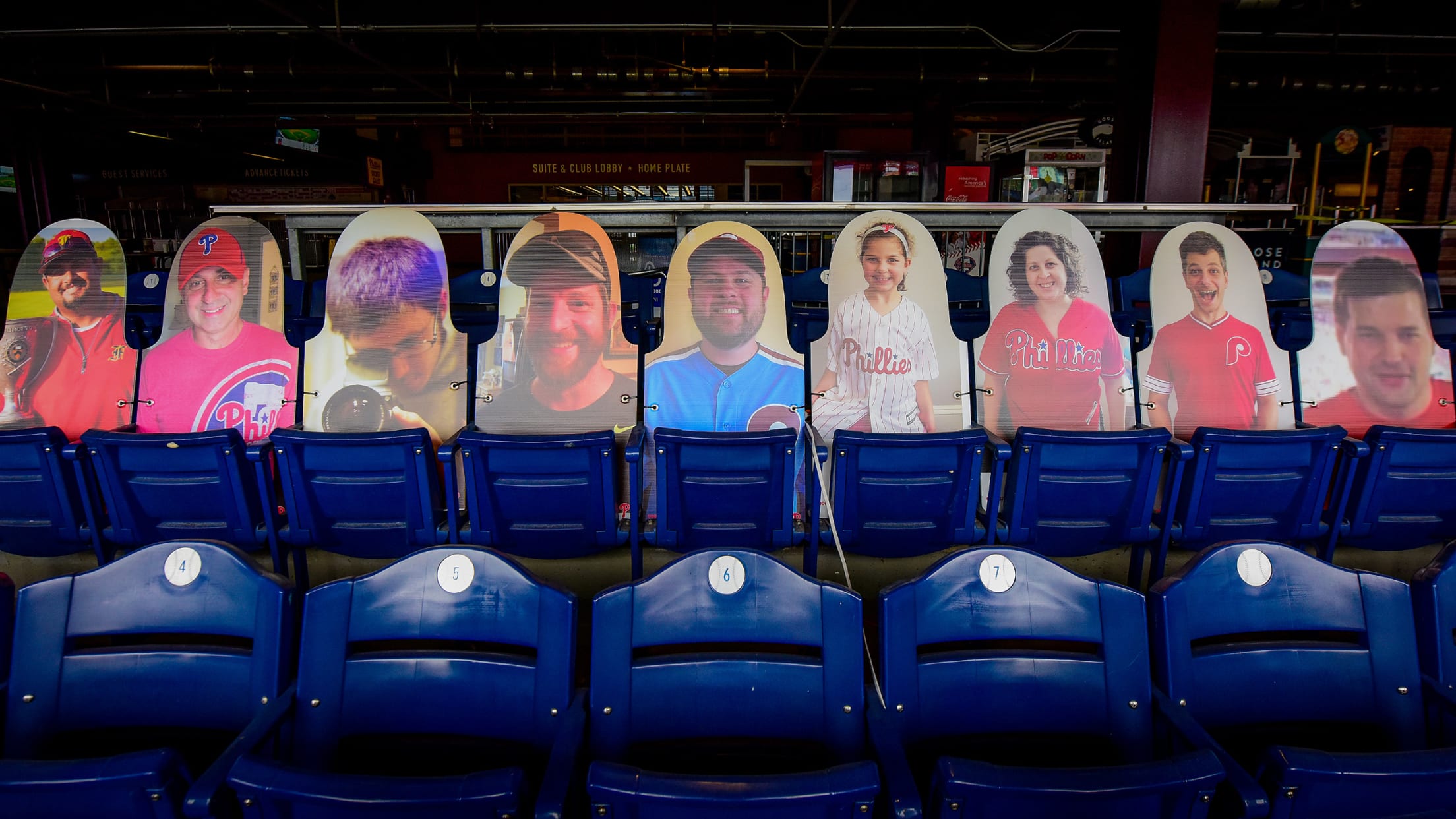 Phillies Game Face Fan Photo Cutouts | Philadelphia Phillies