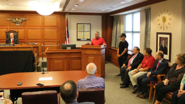 Chuck Harmon honored by Hamilton County Courts