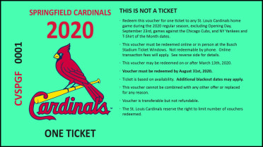 Cardinals Ticket Vouchers | St. Louis Cardinals