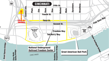 Bus Parking Information | Transportation | Ballpark | Cincinnati Reds