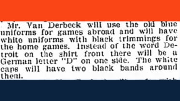 Tigers' Old English D logo backstory