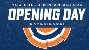 Houston Astros Opening Day Sweepstakes | Houston Astros