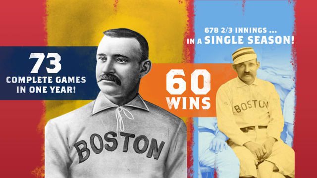 Old Hoss Radbourn holds one of baseball's unbreakable records