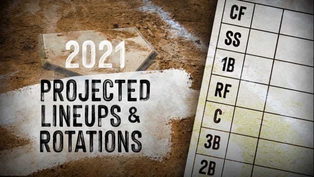 Projecting every 2021 MLB lineup, rotation